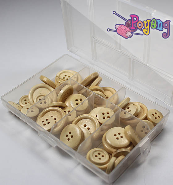 Kancing macam-macam ukuran+box | Poyenghobby.com